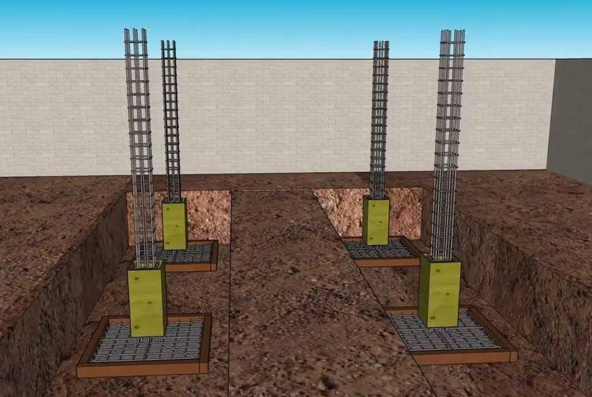 Cimentaciones De Pilares Para Viviendas Ejemplos De Materiales De