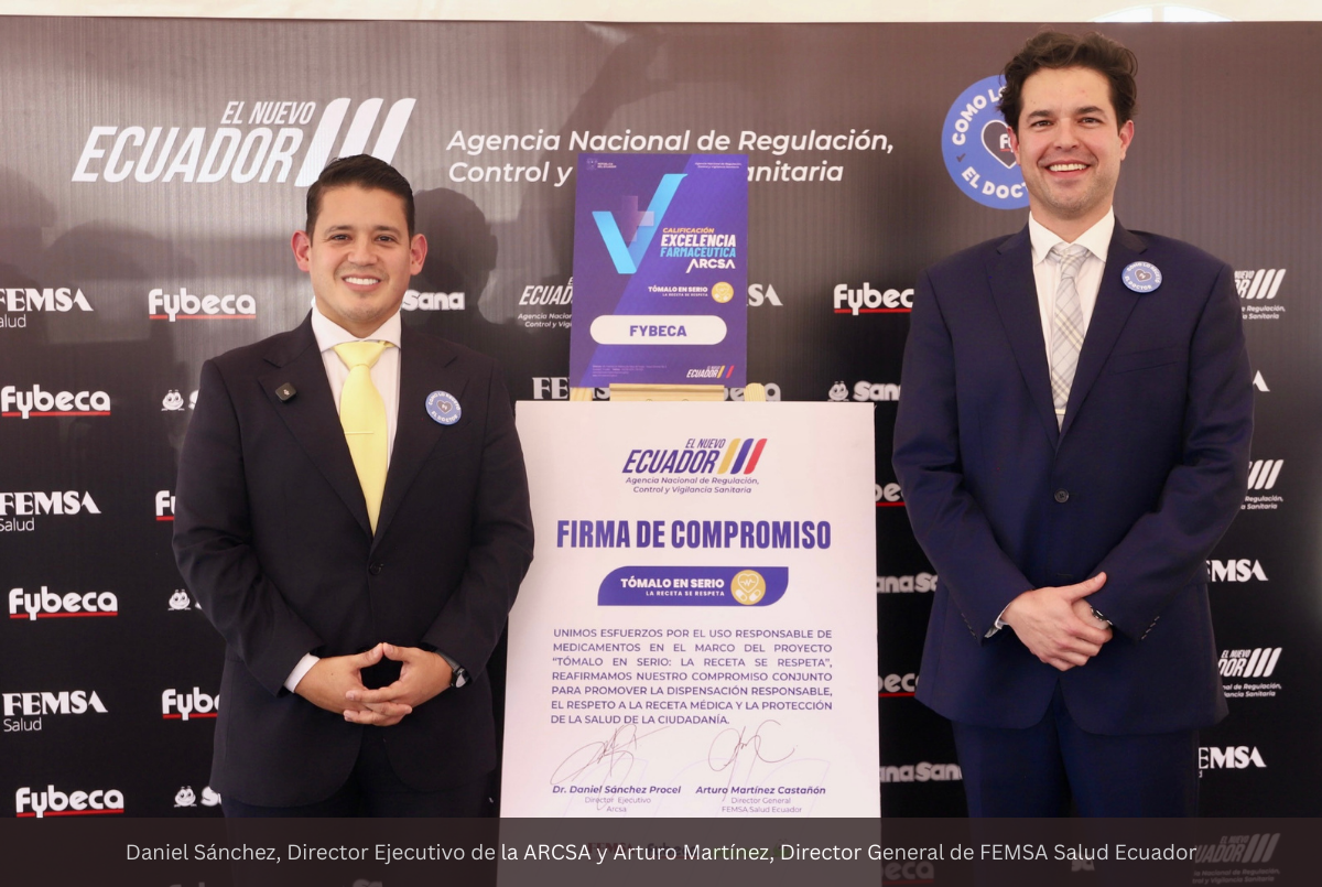 Fybeca y SanaSana formalizan su adhesión al programa “La Receta se ...