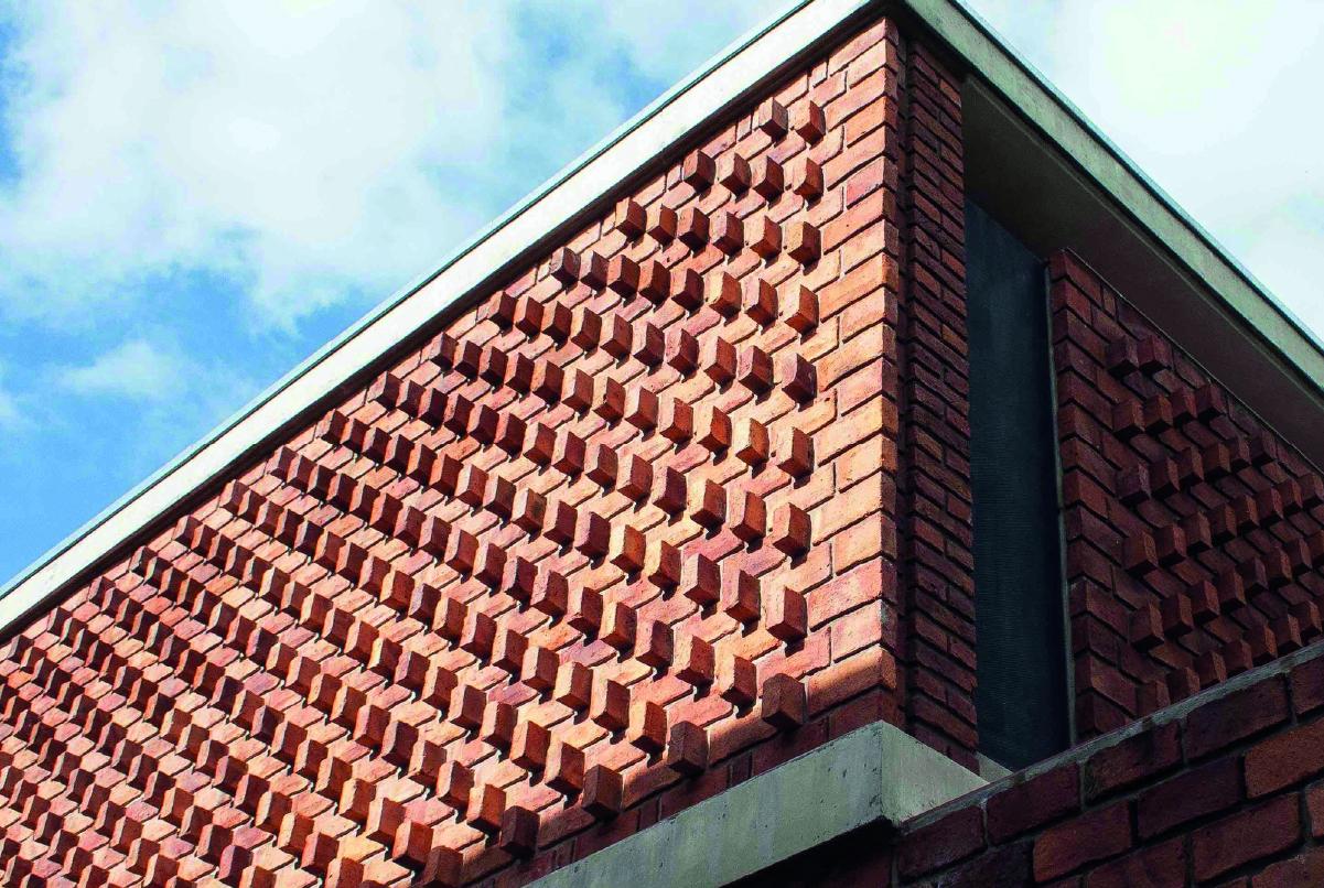 Colores De La Casa Edificio De Mampostería