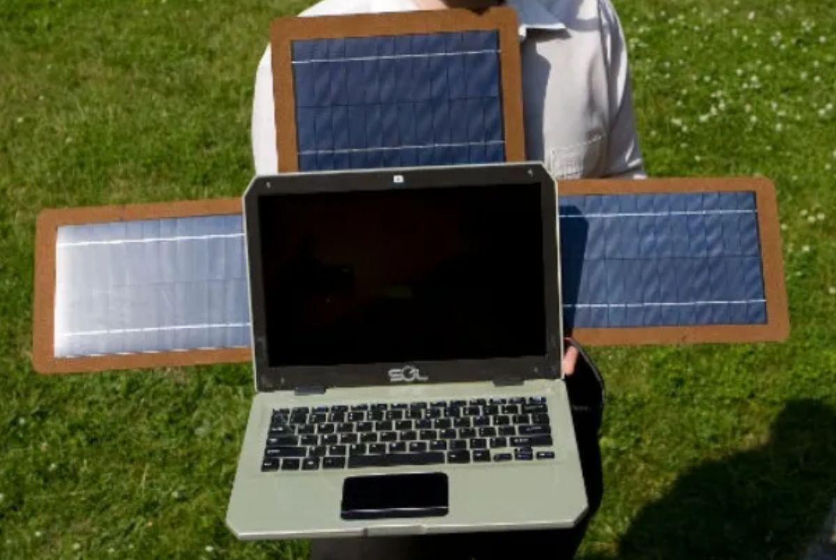 Presentan la primera laptop que se carga con energía solar | Ekosnegocios