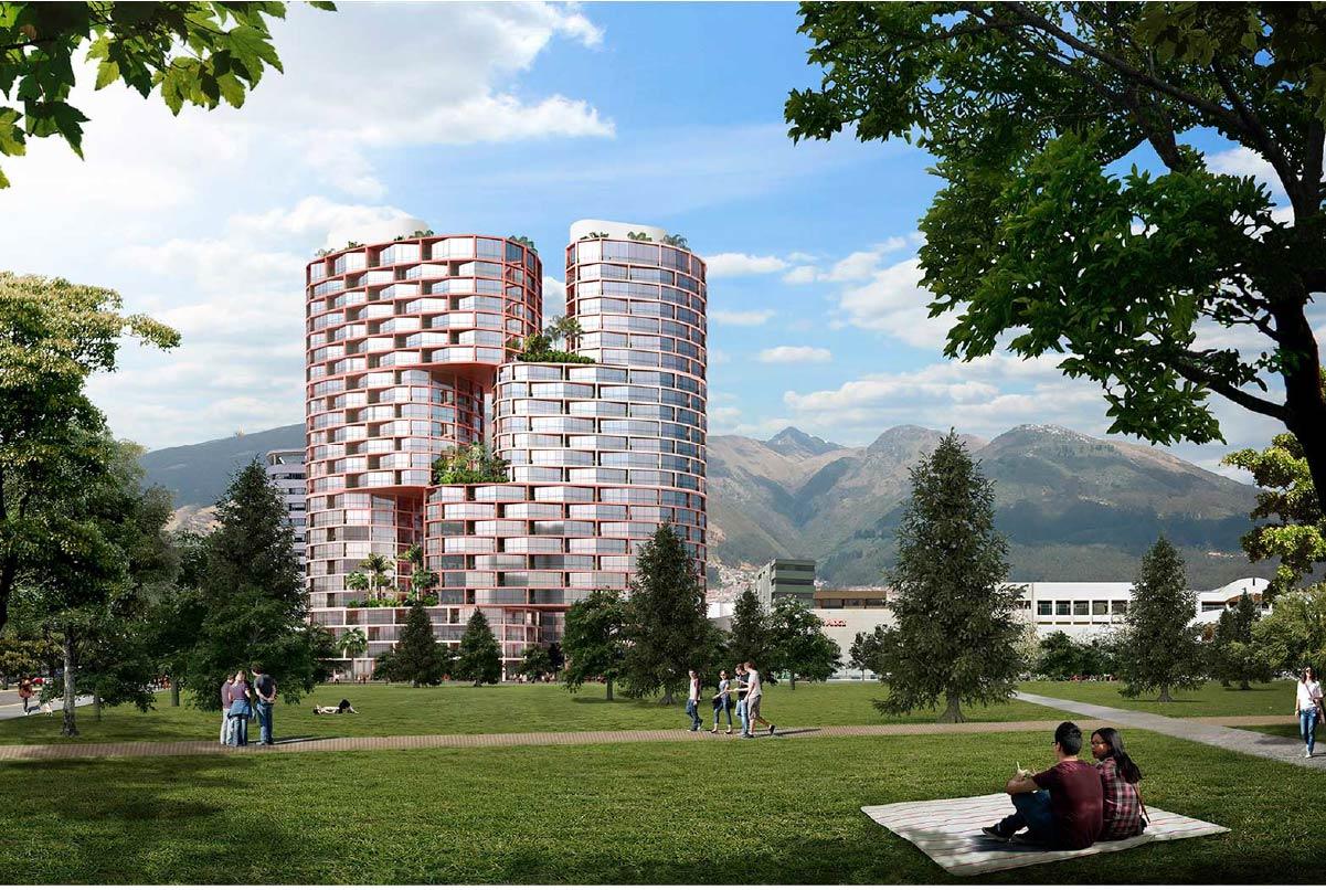 EPIQ, el edificio de múltiples miradores de Quito y que alberga más de ...