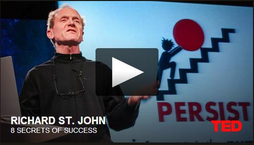 8 secretos del éxito por Richard St. John | Ekosnegocios